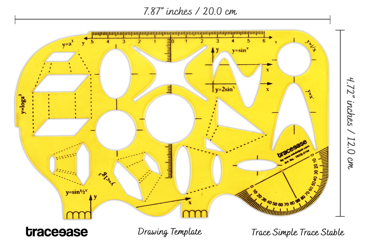 Other Stationary & Supplies - Traceease Maths Trigonometry Formula ...
