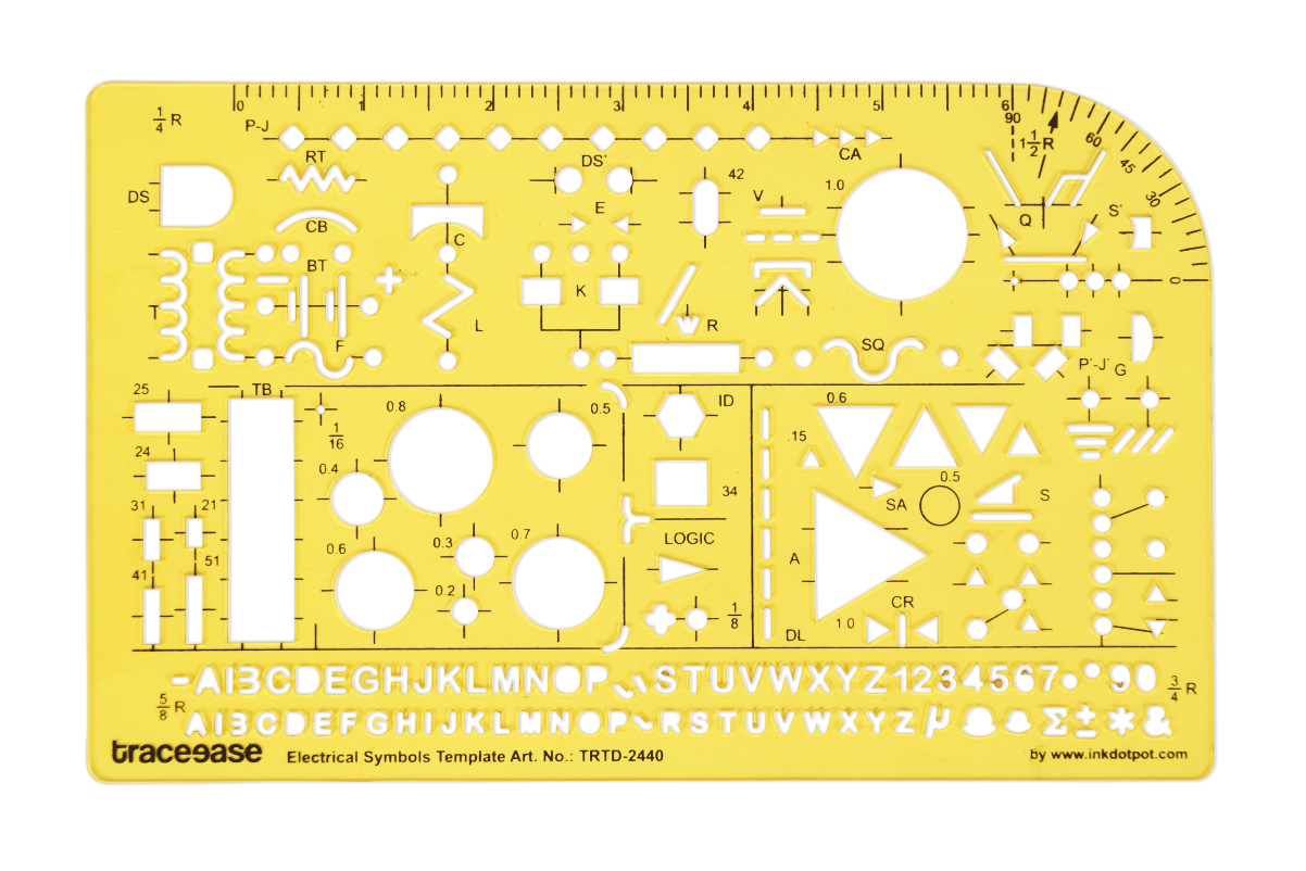 TRACEEASE ELECTRICAL DRAFTING Electrical Symbols Template Drawing fq0 traceease-electrical-drafting-electrical-symbols-template-drawing-fq0