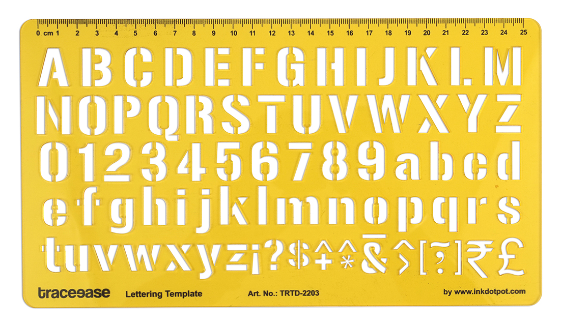 TRACEEASE ALPHABET IN Letters And Lower Case Letters Template Tools tfa TRACEEASE ALPHABET IN Letters And Lower Case Letters Template Tools tfa